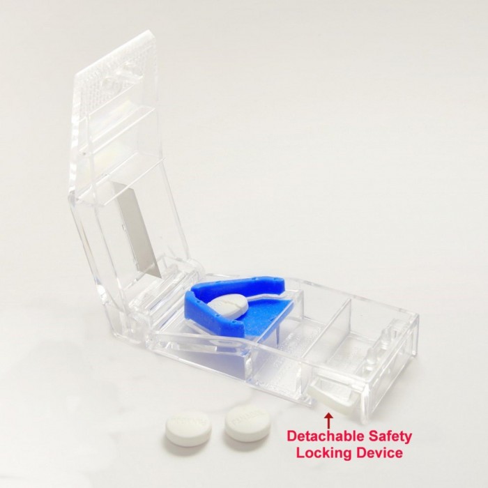 EZY DOSE Locking Pill Tablet Cutter Splitter