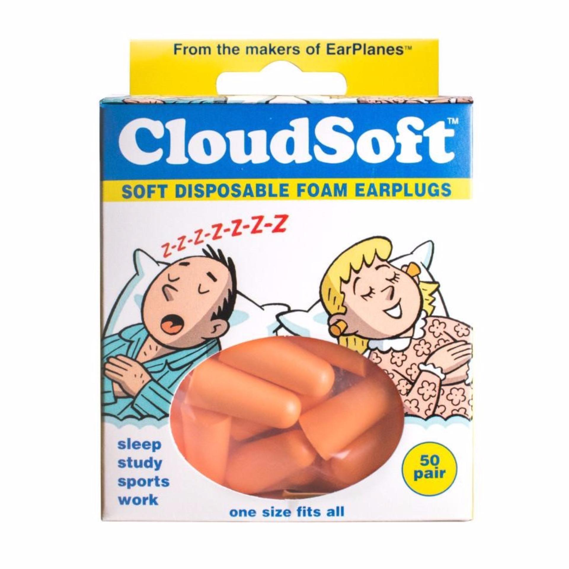 CIRRUS CLOUDSOFT ™ EAR PLUG SOFT DISPOSABLE EAR PLUGS FOAM PROTECTION ...